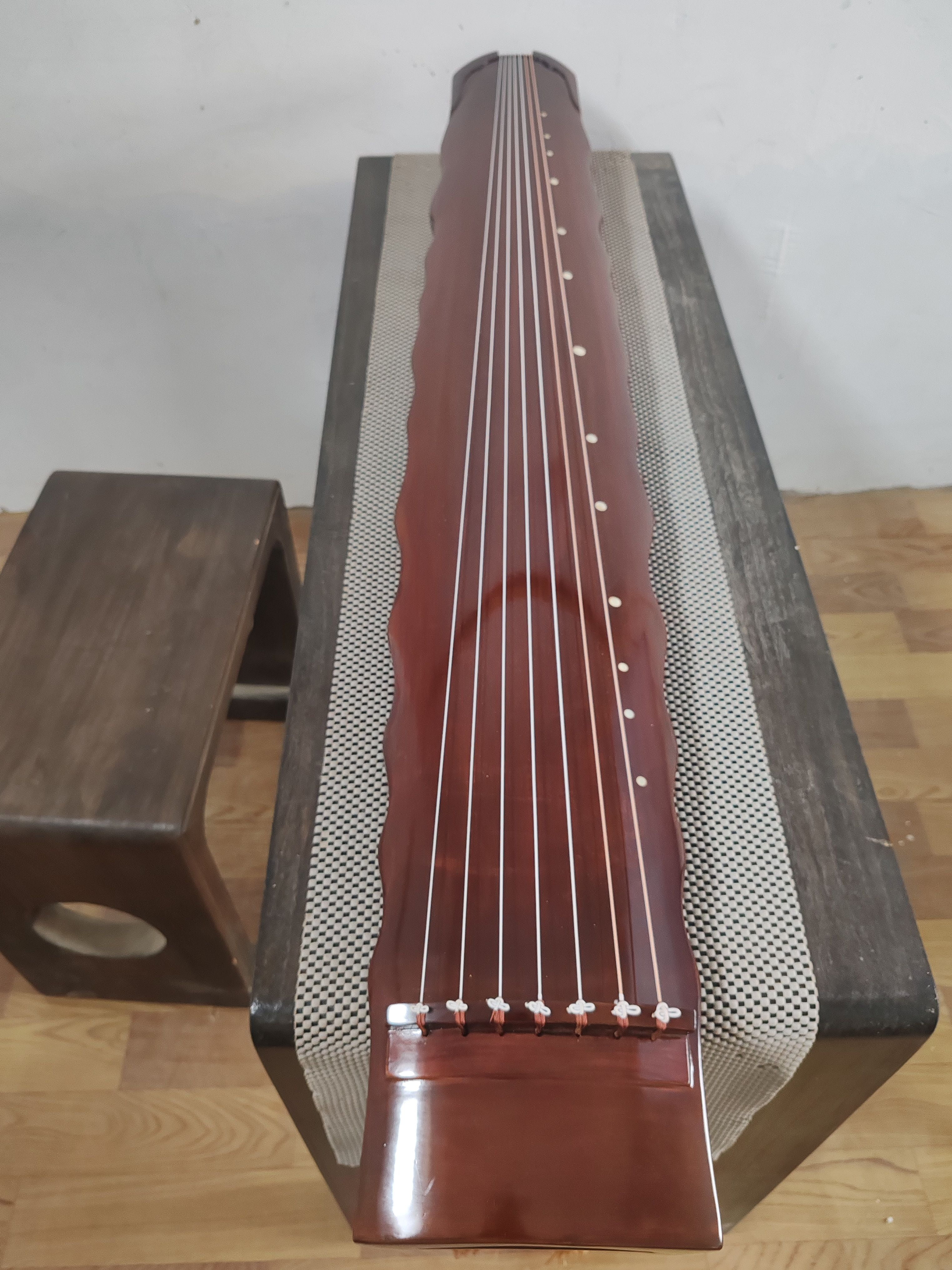 Guqin Sunset style reddish brown Chinese stringed instruments - Walmart.com