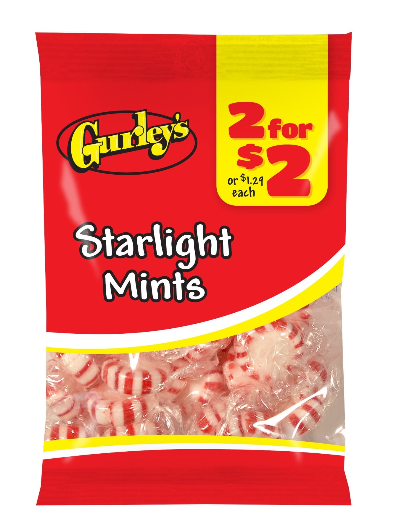 Gurley's Classic Starlight Mints, Invigorating Peppermint Hard Candy ...