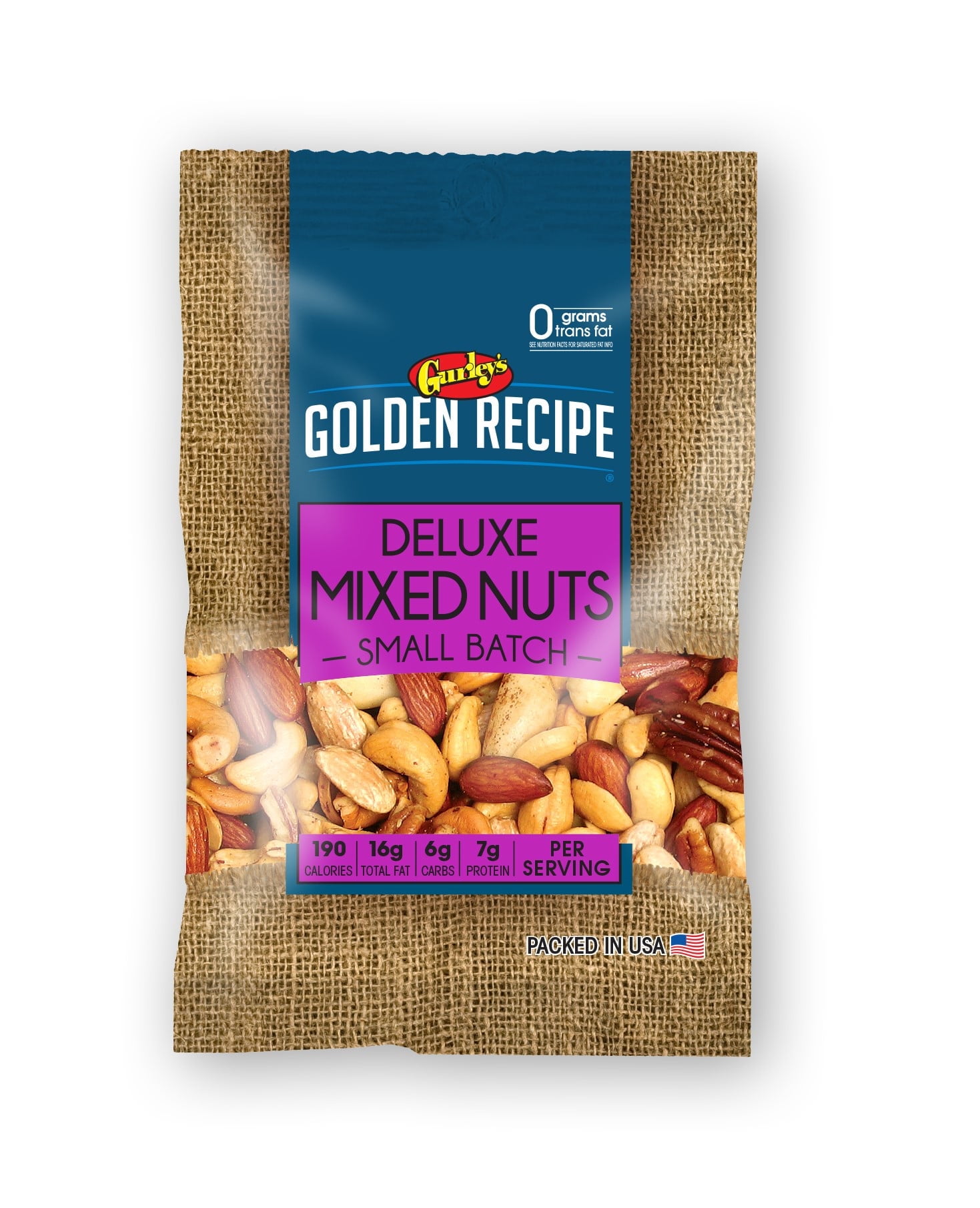 Gurley's Golden Recipe Deluxe Mixed Nuts, Assorted Premium Blend, 2.75 oz - Walmart.com