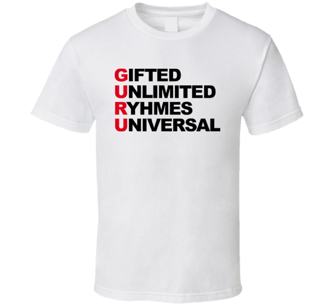 Guru Gang Starr T shirt DJ Premier Retro 90s Hip hop Rap East Coast ...