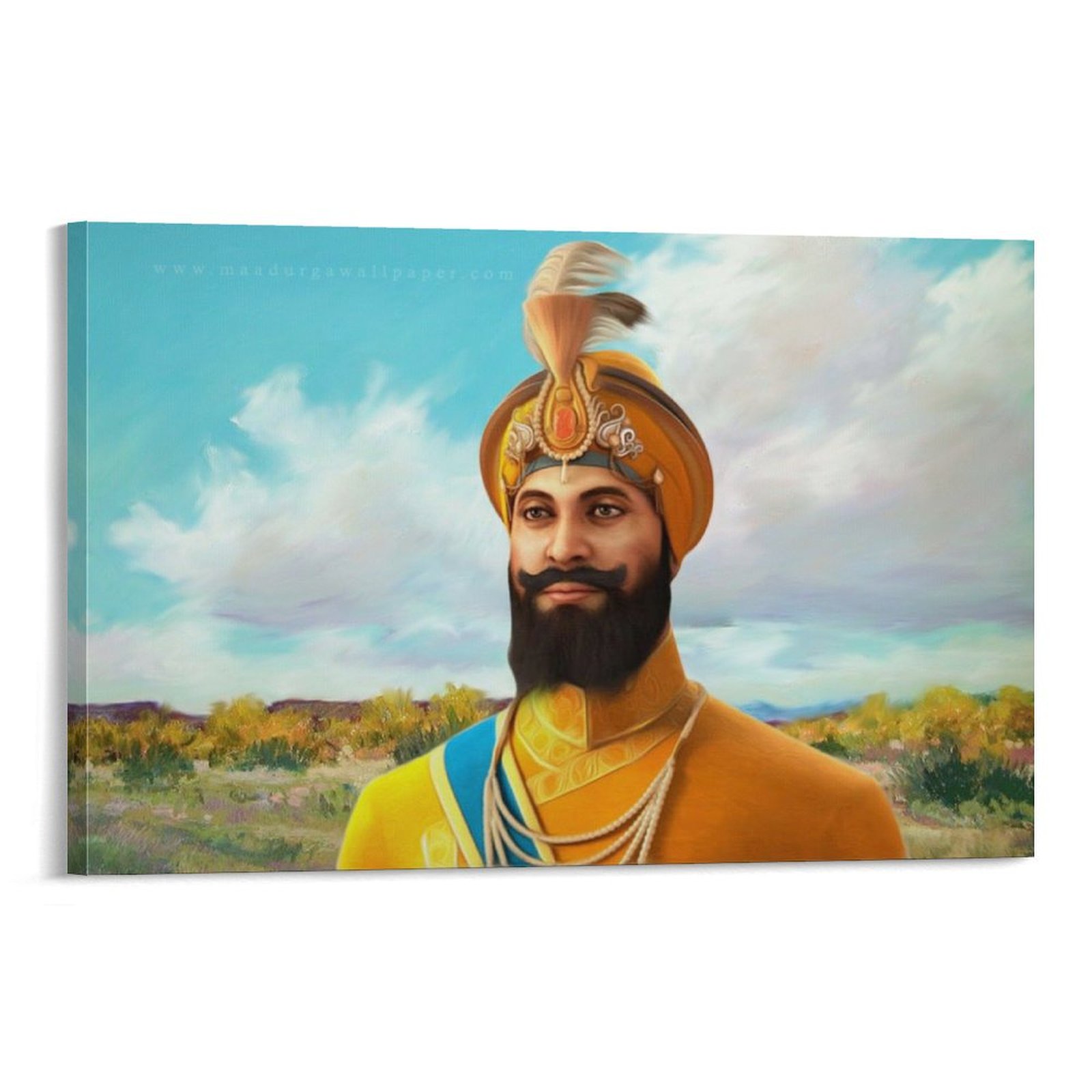 Guru Gobind Singh Ji Poster Artworks Artworks Canvas Poster Room ...