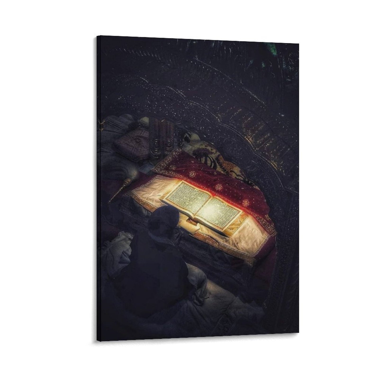 Guru Granth Sahib Ji Art Posters Canvas Art Poster and Wall Art Picture ...