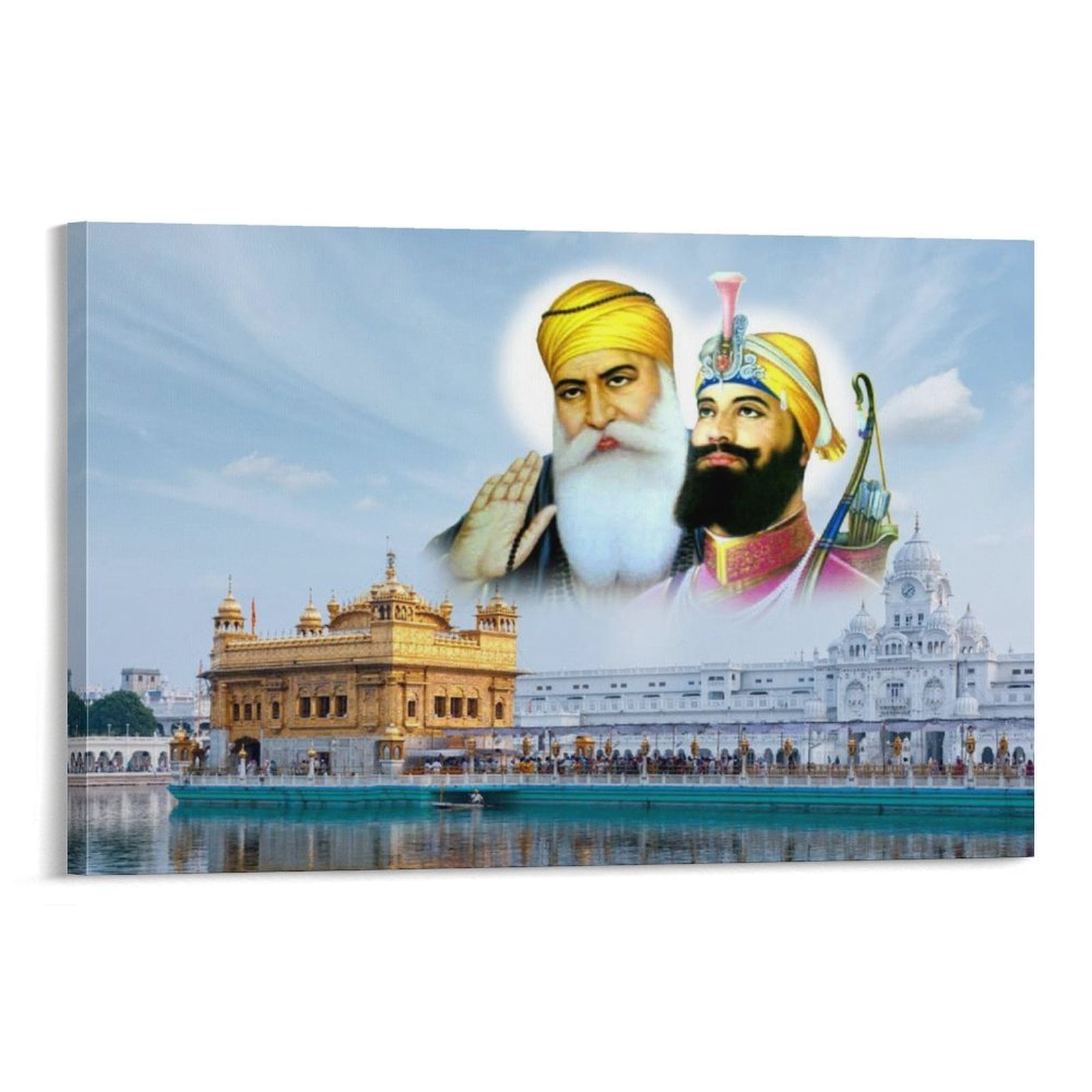 Guru Nanak Dev Ji Poster Guru Gobind Singh Canvas Poster Wall Art ...