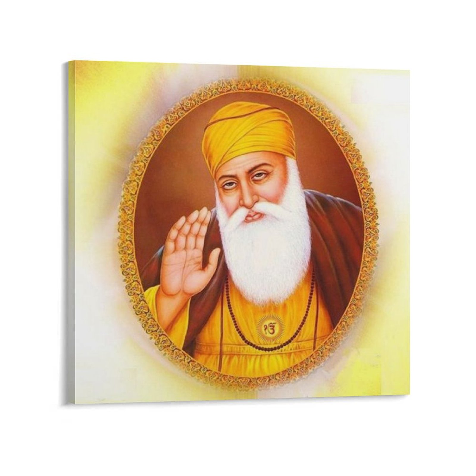 Guru Nanak Dev Ji Prints Gifts Canvas Painting Poster Wall Art ...
