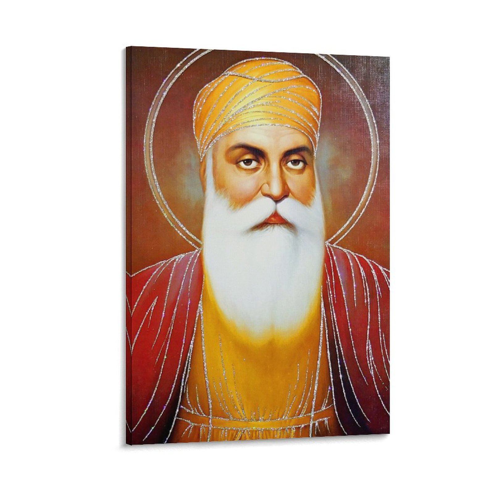 Guru Nanak Dev Ji Prints Painting (2) Home Decor Poster Wall Art ...