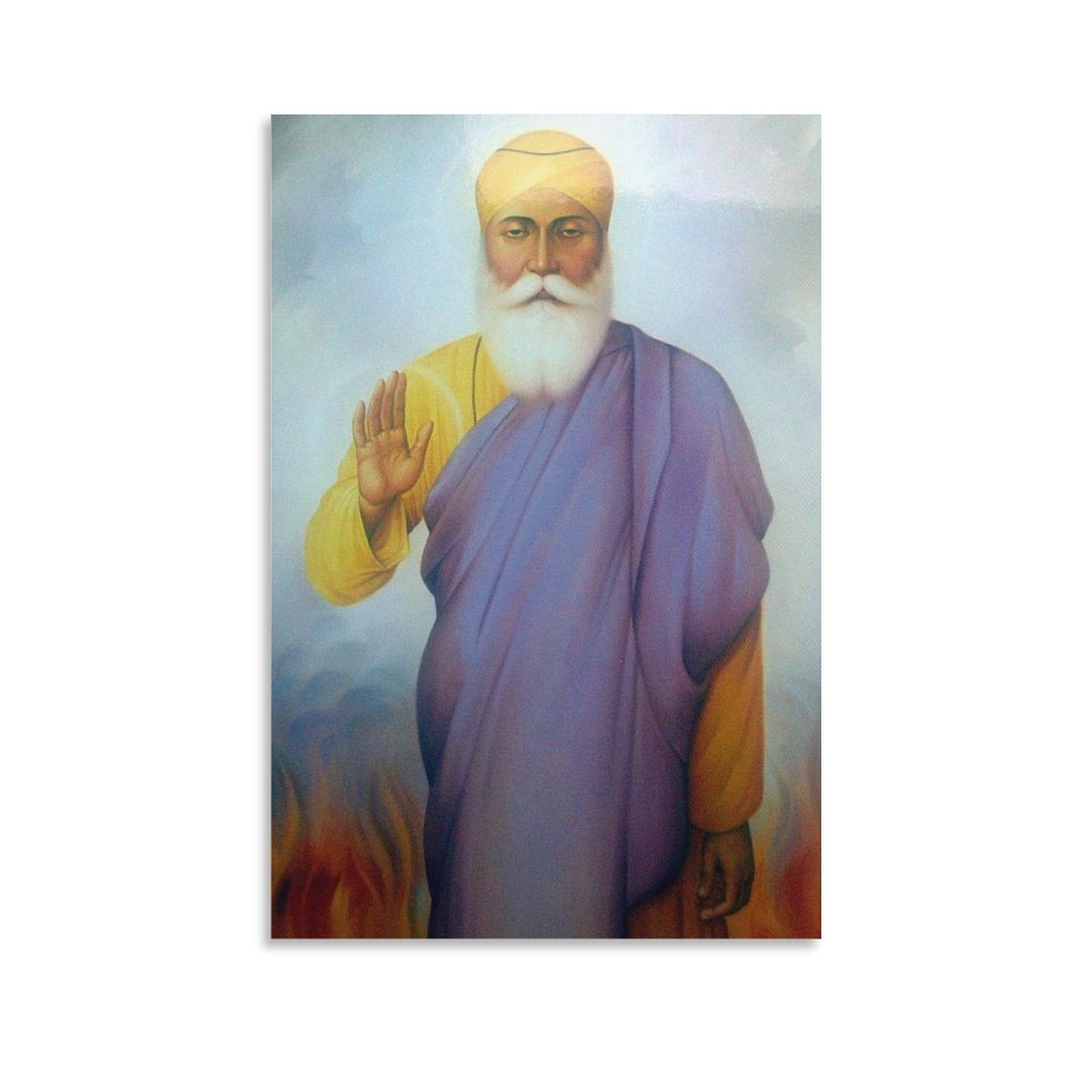 Guru Nanak Dev Ji Prints Painting (23) Room Aesthetic Poster Print Art ...