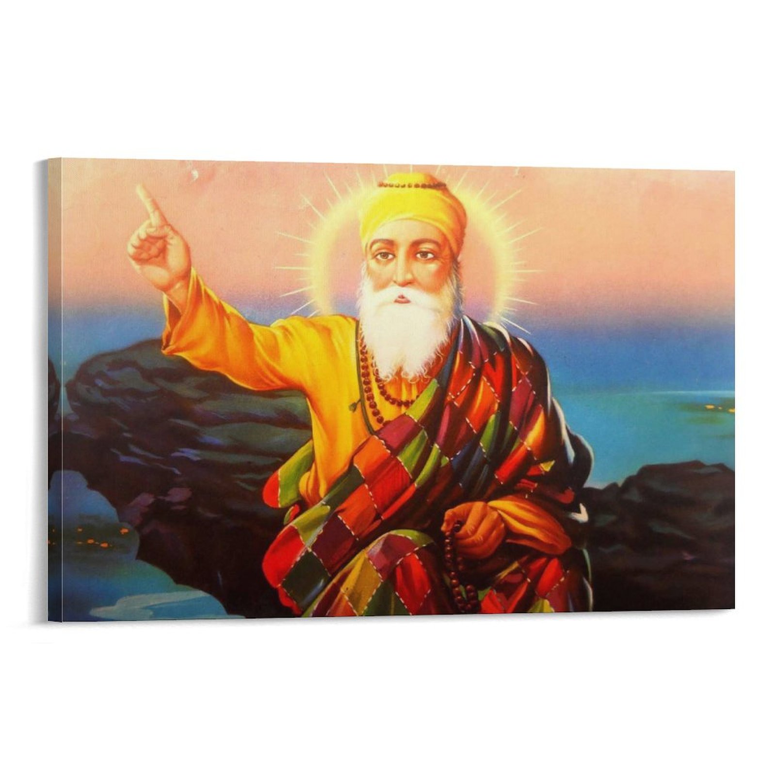 Guru Nanak Dev Ji Prints Painting (42) Posters Art Print Wall Photo ...