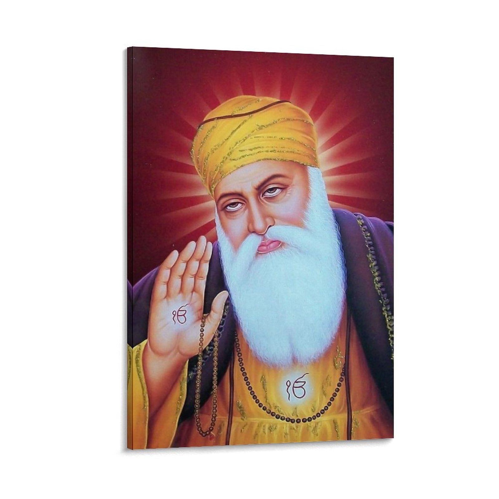 Guru Nanak Dev Ji Prints Painting (46) Canvas Wall Art Prints Poster ...