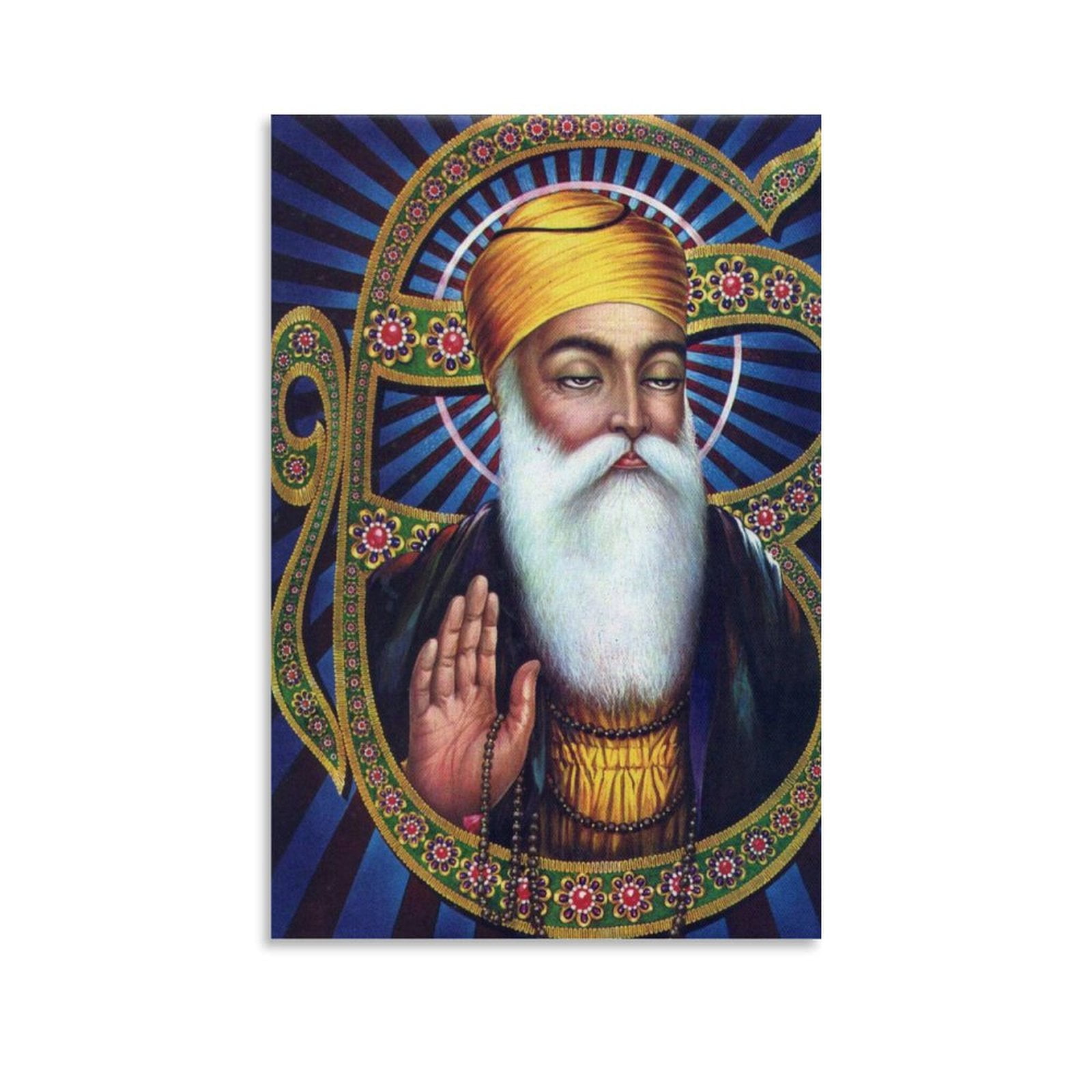 Guru Nanak Dev Ji Prints Painting (5) Posters Art Print Wall Photo ...