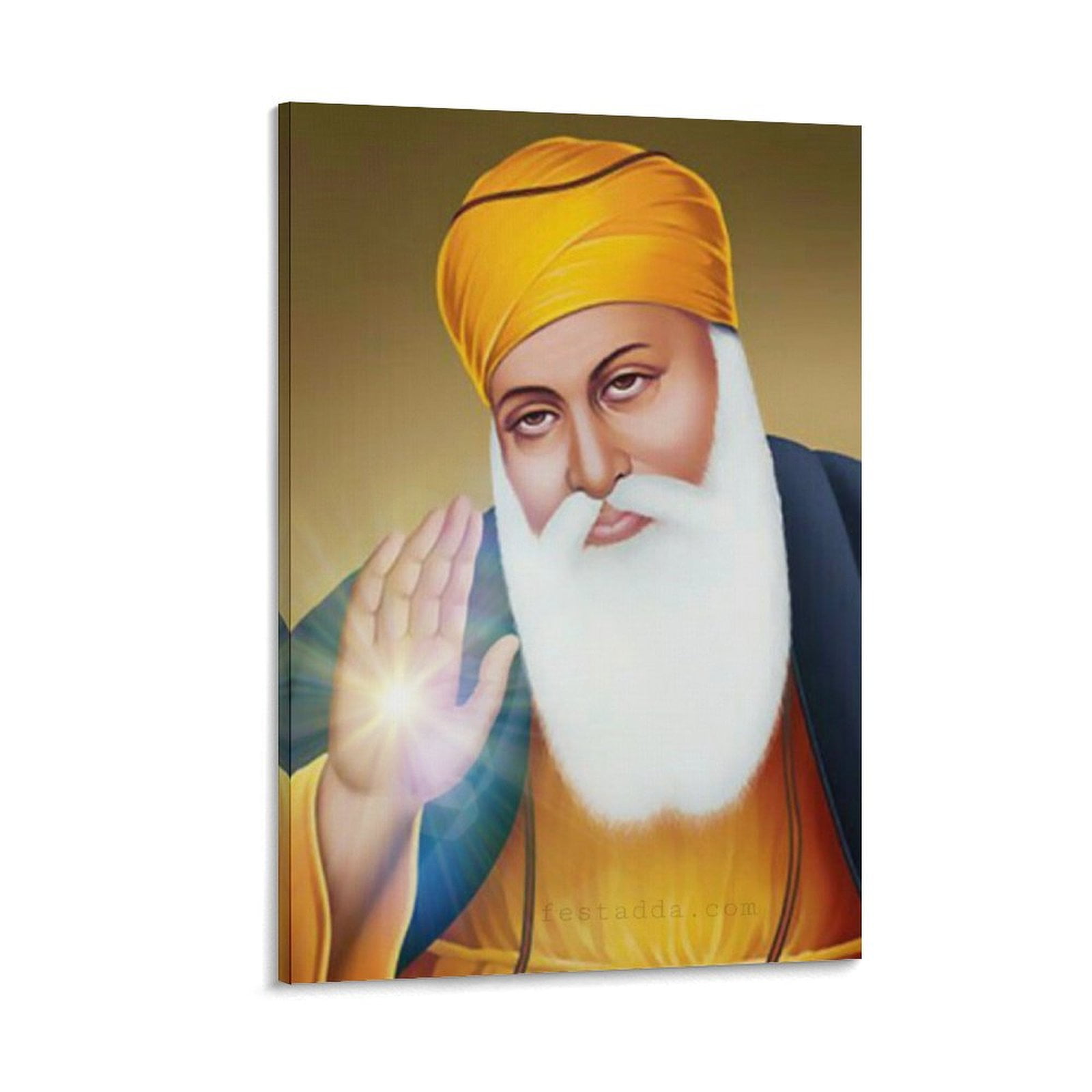 Guru Nanak Dev Poster Picture Print Wall Art Poster Painting Canvas ...