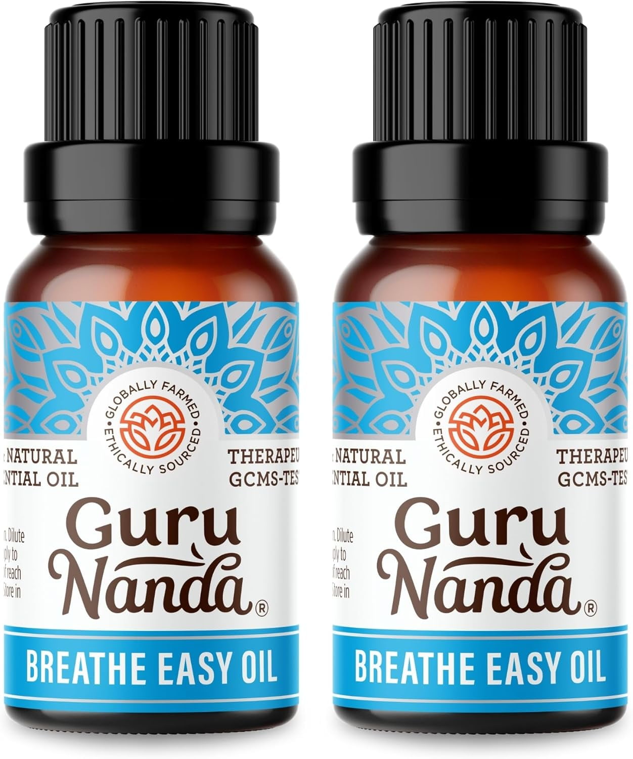 GuruNanda Breathe Easy Essential Oil for Diffusers, 100% Pure ...