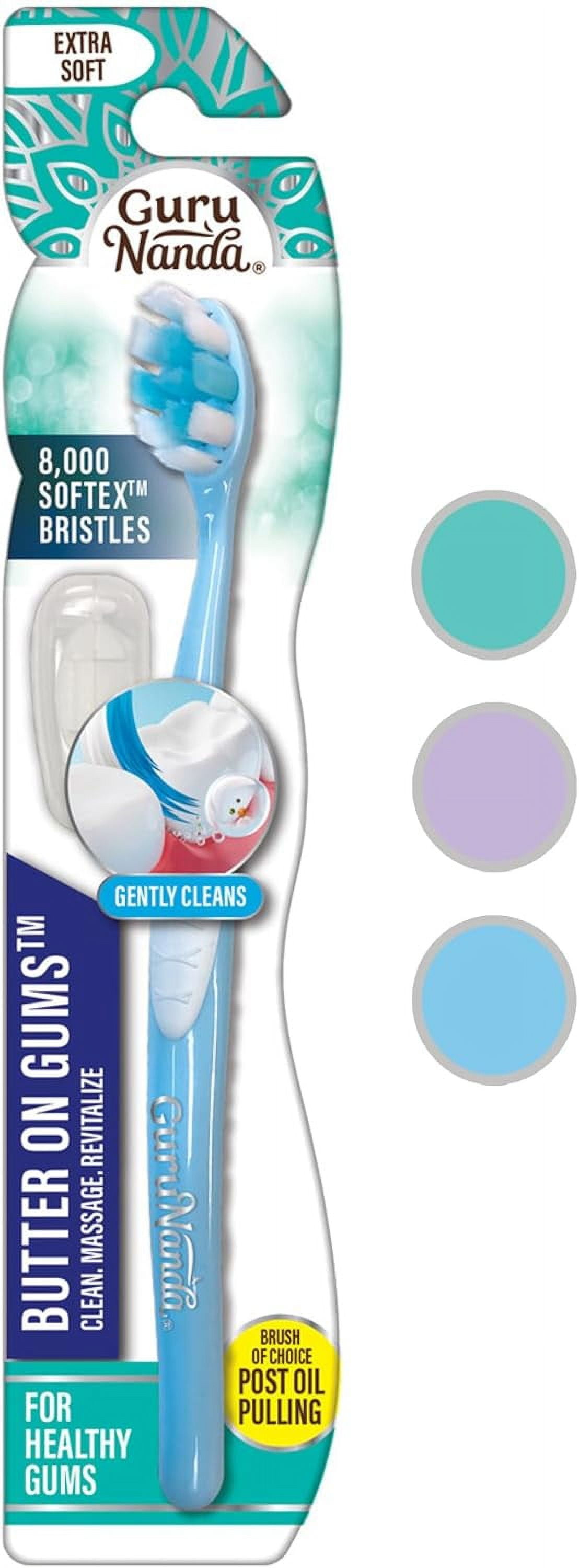 GuruNanda Butter on Gums Xtra Clean Toothbrush with Extra Soft Bristles ...
