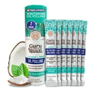 Guru Nanda Advanced Pulling Oil, Natural Teeth & Gum Care, Coconut ...
