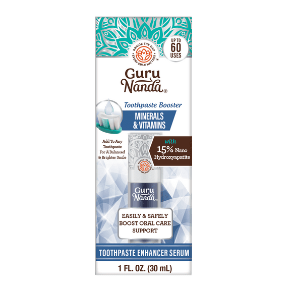 GuruNanda Mineral & Multivitamin Toothpaste Booster Serum with 15% NHAP ...