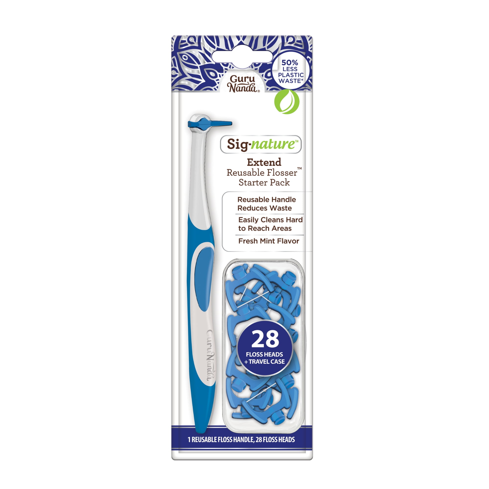 GuruNanda Sig-nature Reusable Floss Starter Pack - Extended Dental ...
