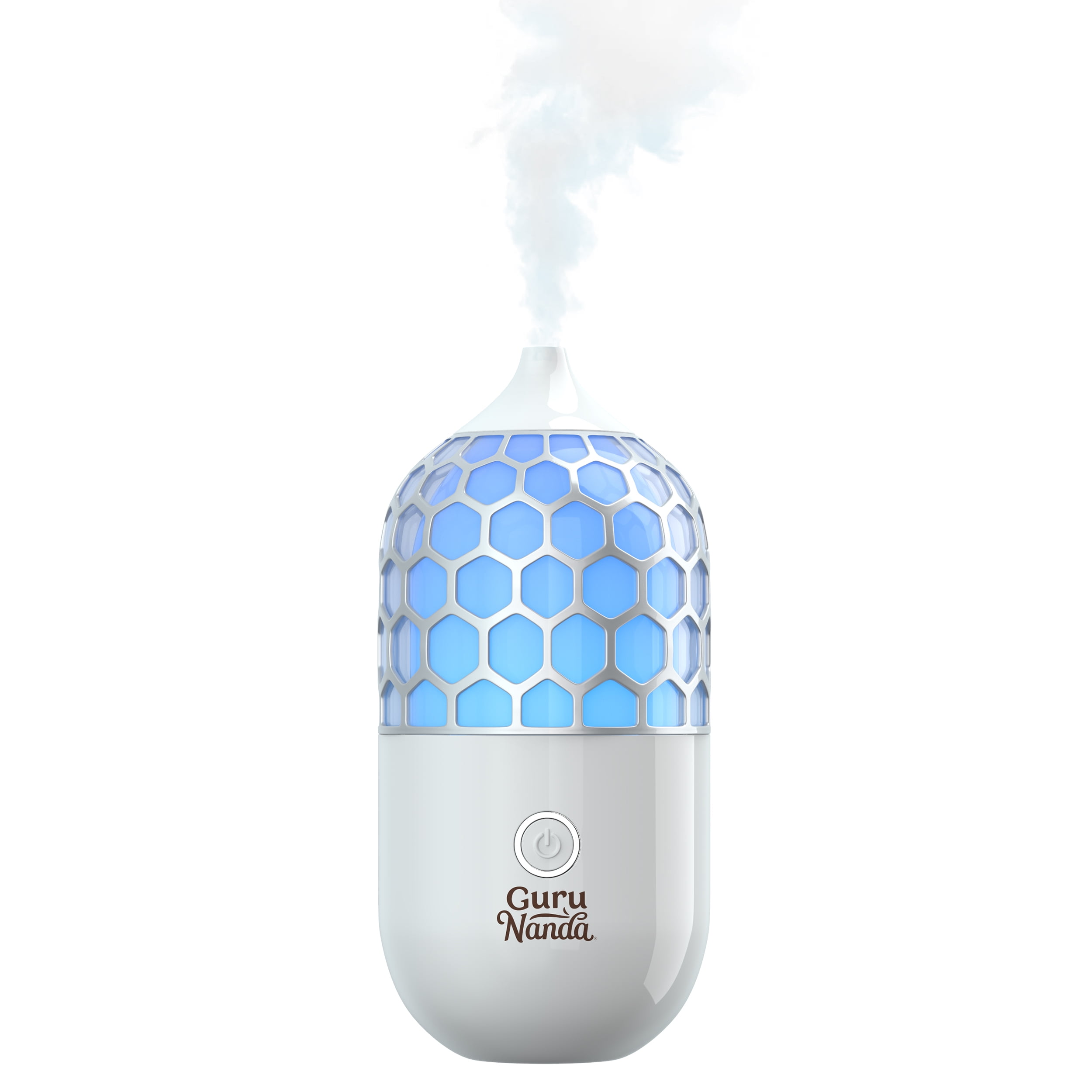 GuruNanda Honeycomb Essential Oil Diffuser - White, Aroma Pure, Small ...