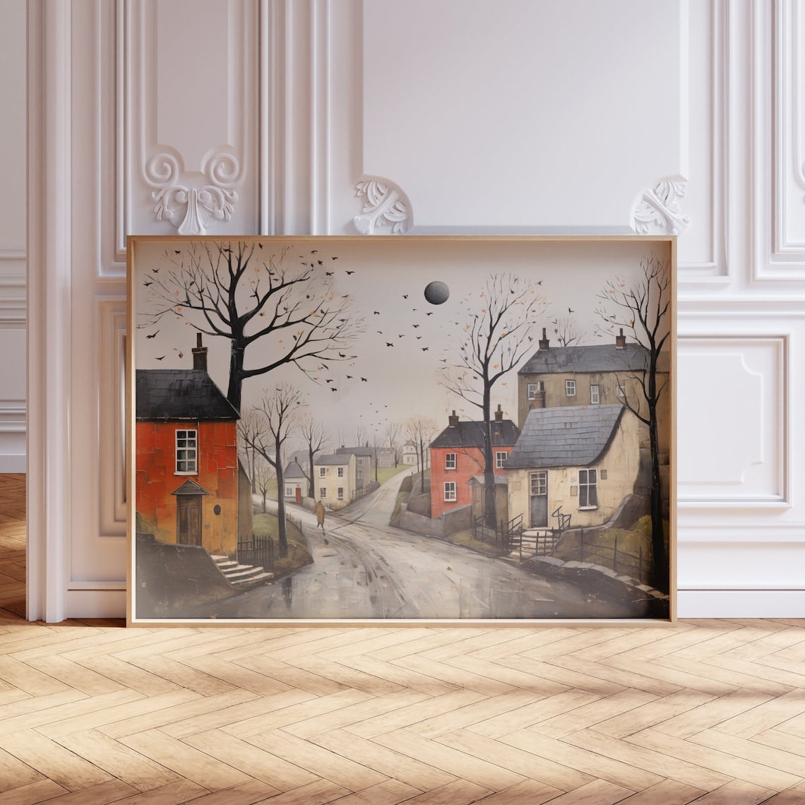 Gury Bunt Style Poster Wall Art, Artistic Reproduction Illustration For ...