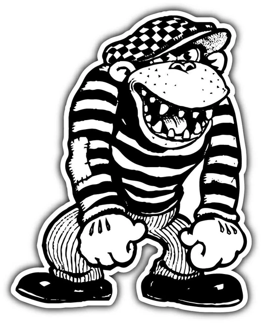 Gus Gorilla Cartoon Sticker Car Laptop Phone Wall Artphone Decal Water ...