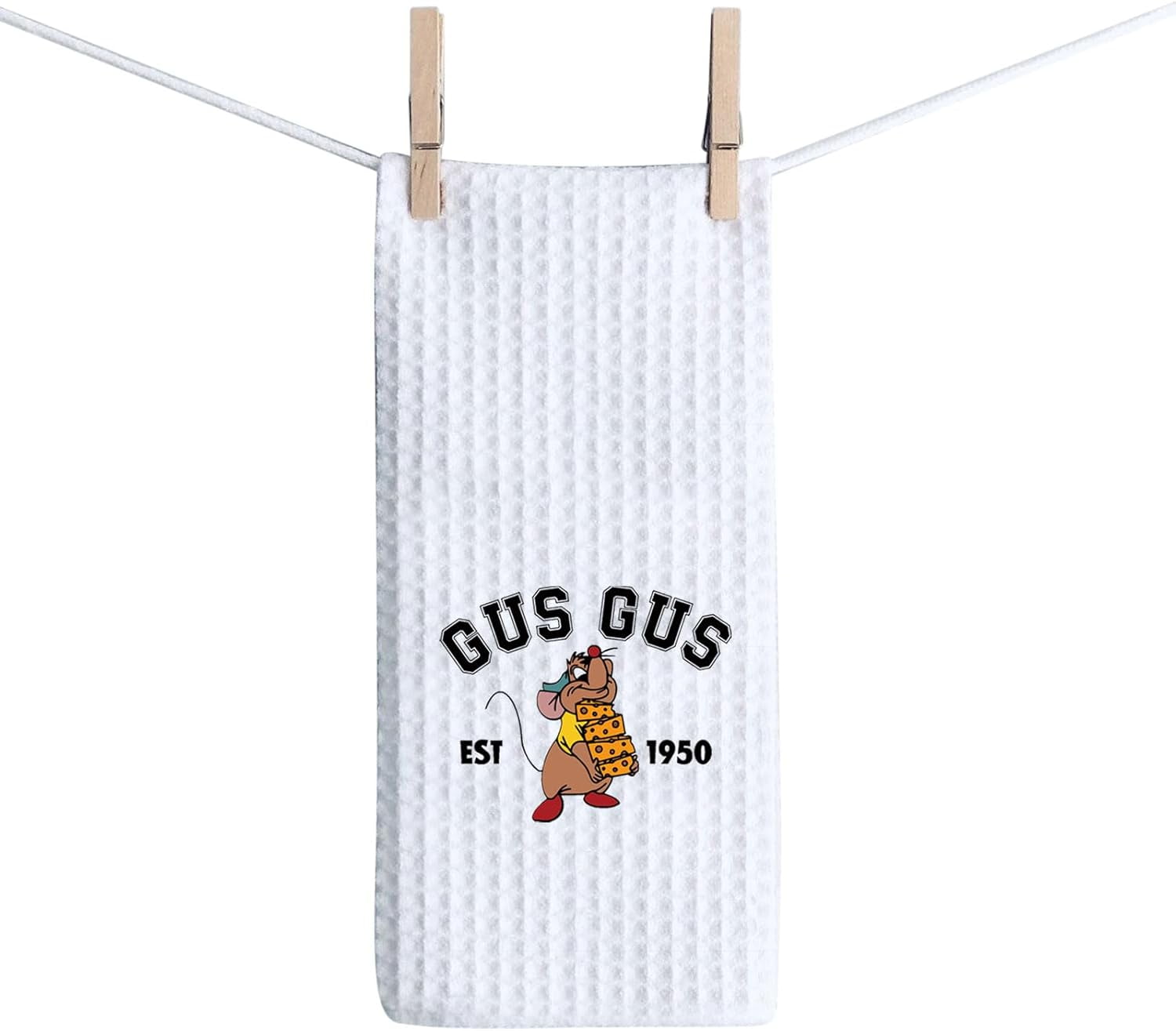 Gus Gus Kitchen Towel Fairy Tale Tea Towel Rat Mouse Dishes Towel Gus ...