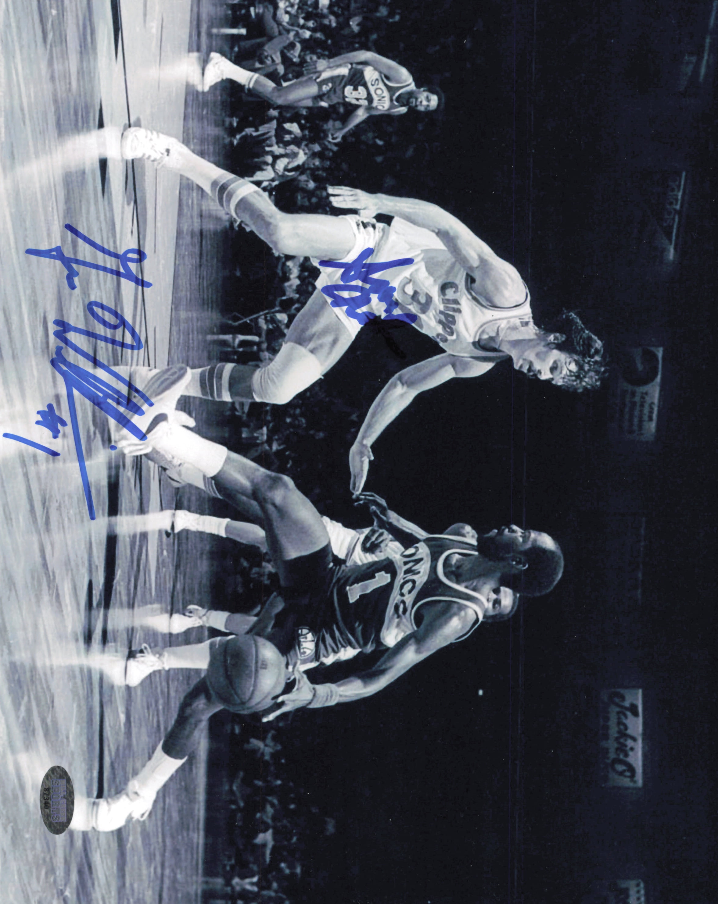 Gus Williams & Swen Nater Autographed 8x10 Photo MCS Holo #87340 ...