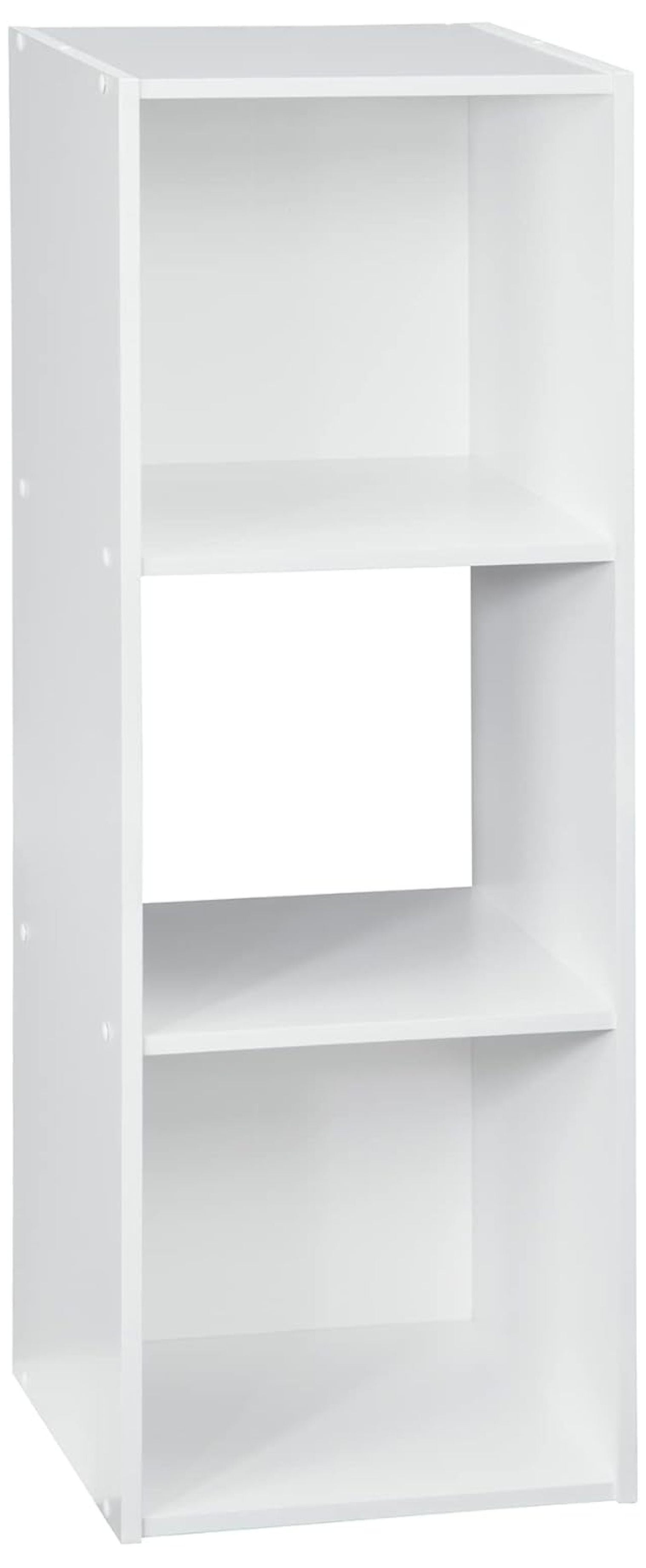GusaPl 3 tier 1024 Cubeicals Organizer, 3-Cube, White - Walmart.com