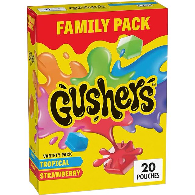 Gushers Fruit Flavored Snacks, Easter Basket Stuffers, Variety Pack ...