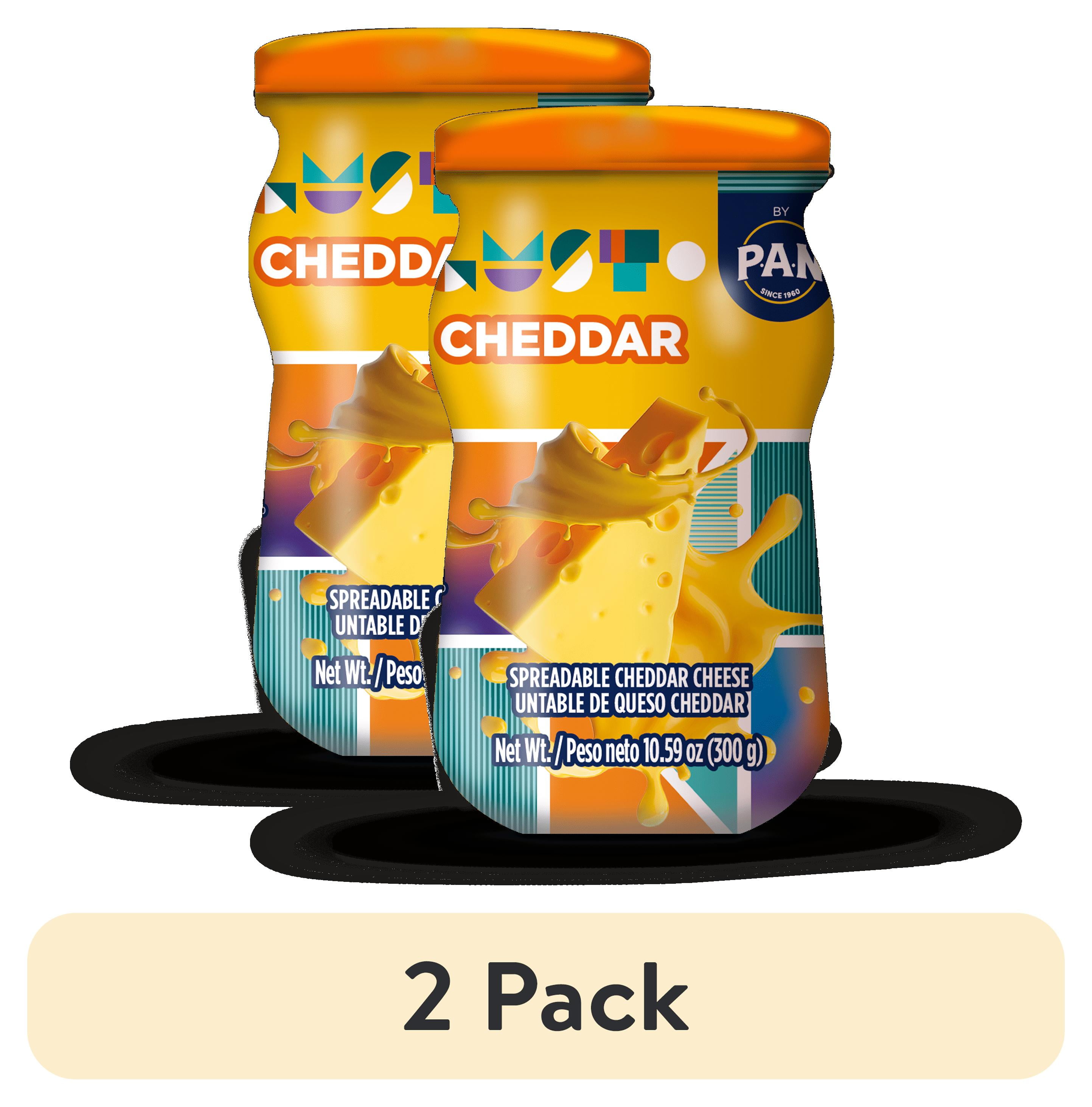 (2 pack) Gust. by P.A.N. Cheddar Cheese Spread - Walmart.com