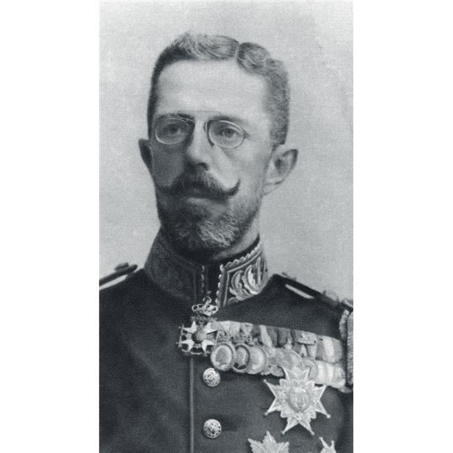 Gustaf V Oscar Gustaf Adolf 1858 to 1950. King of Sweden. From the ...