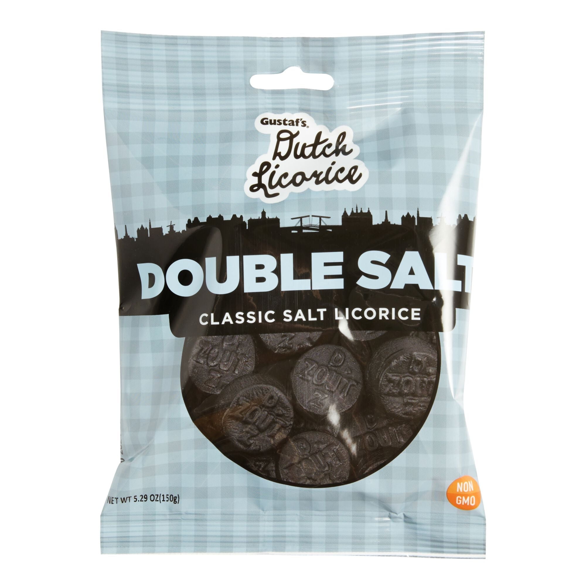 Gustaf's Double Salted Dutch Licorice 5.2 oz. 2 each Pack of 4 ...
