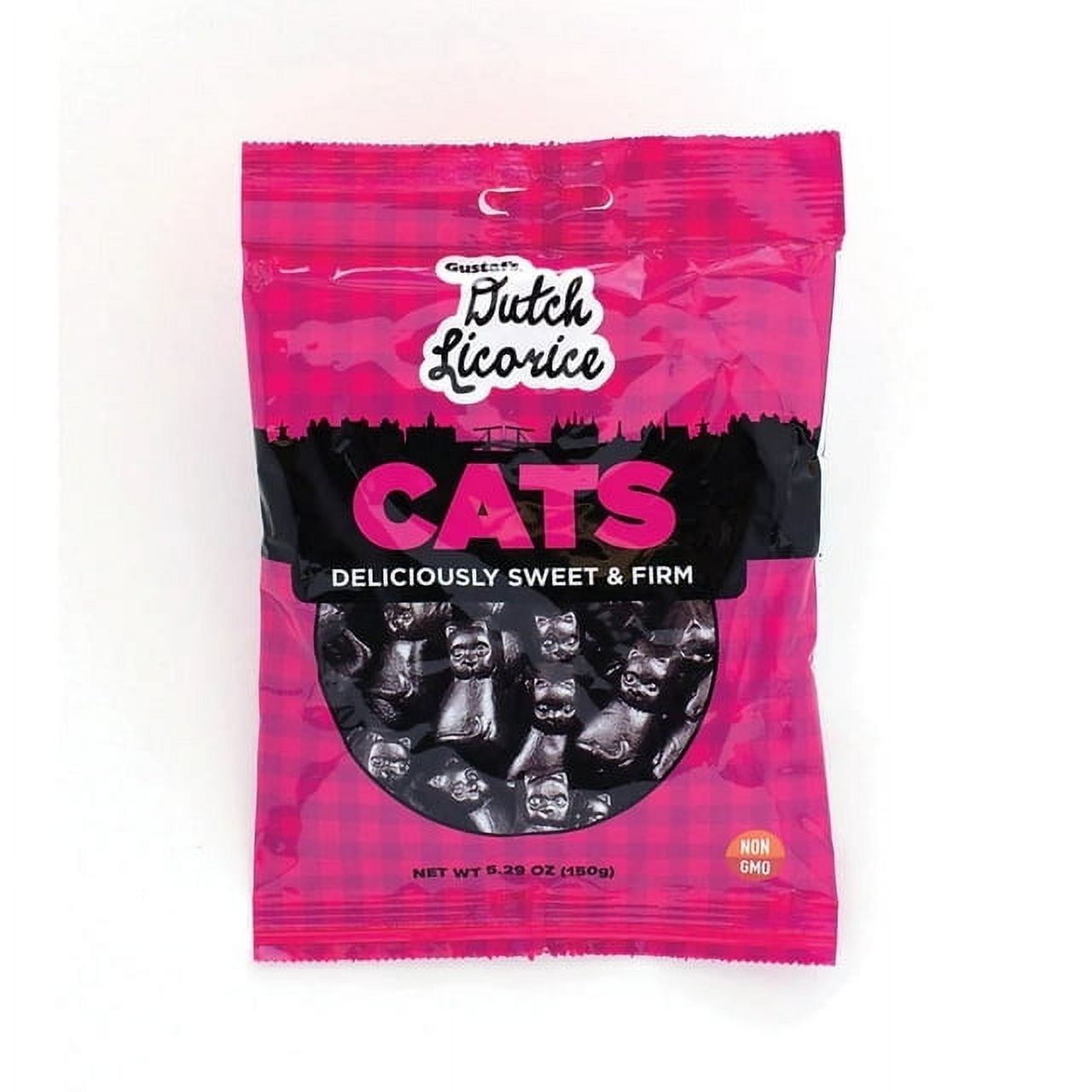 Gustaf's Dutch Licorice Cats 5.29 oz Bag - Walmart.com