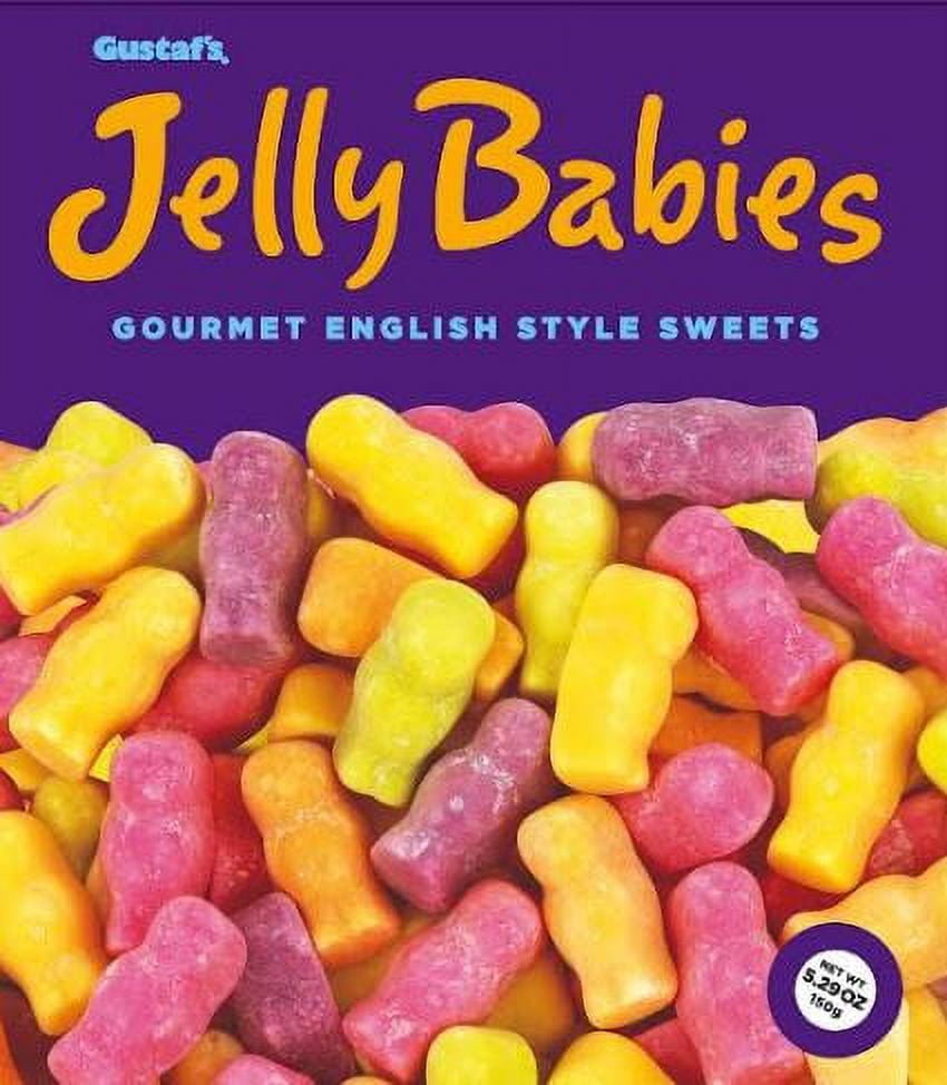 Gustaf's Gummi Jelly Babies, Gourmet English Style Sweets, 5.29 oz Bag ...