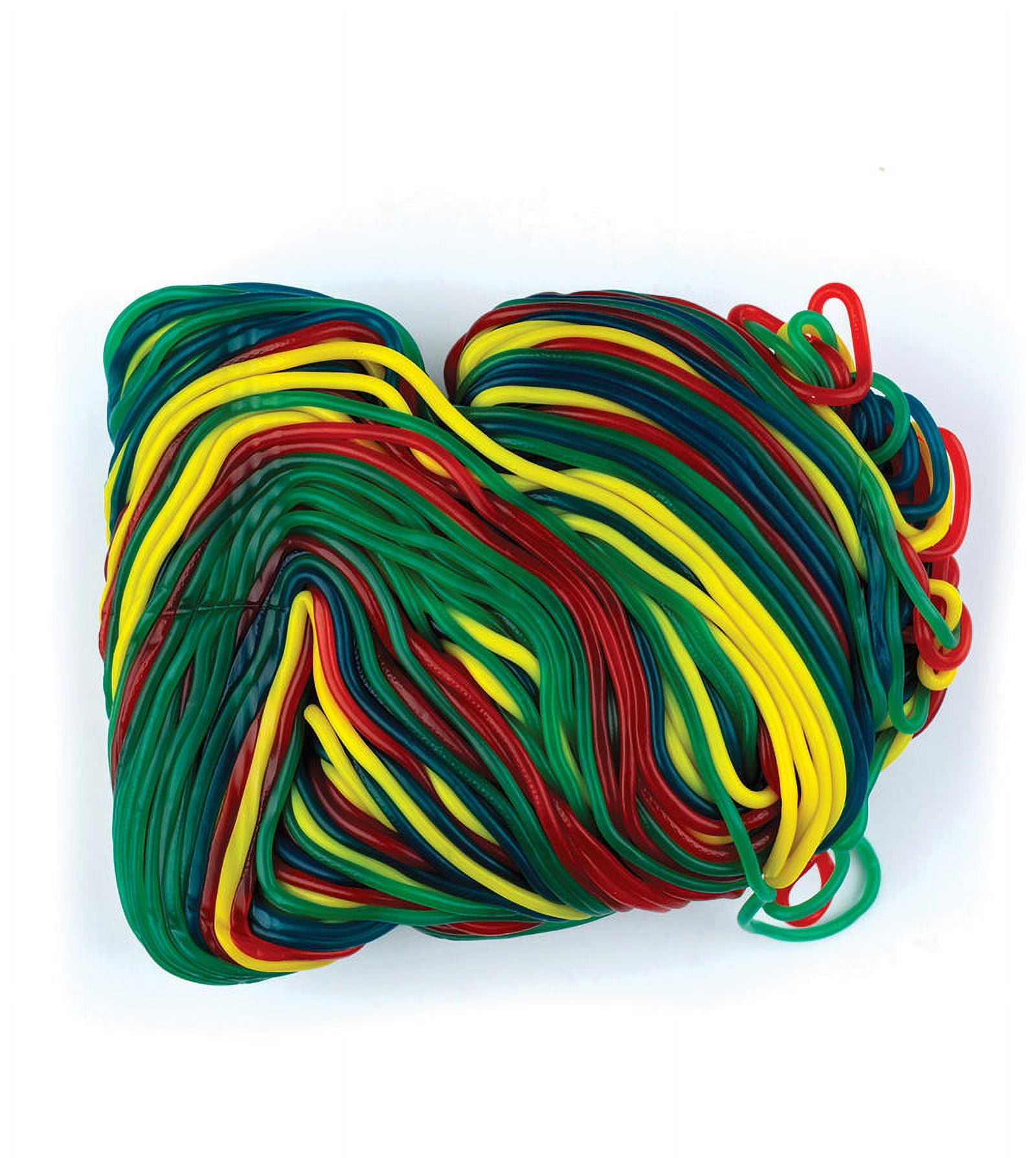 Gustaf's Rainbow Laces 2lb, Fruity Assortment, Strawberry, Raspberry ...
