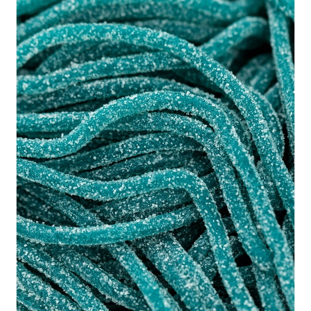 Gustafs Sour Blue Raspberry Laces 2lb - Walmart.com