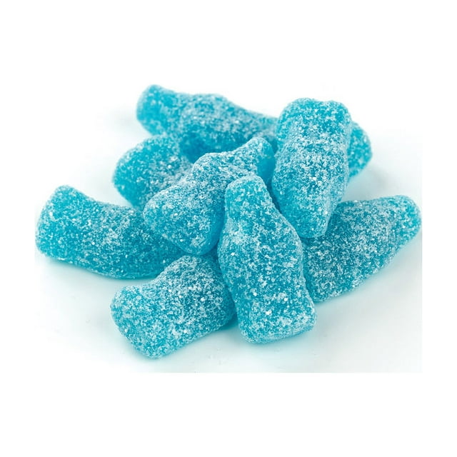 Gustafs Sour Blue Raspberry Soda Bottles 2.2lb Bag - Walmart.com