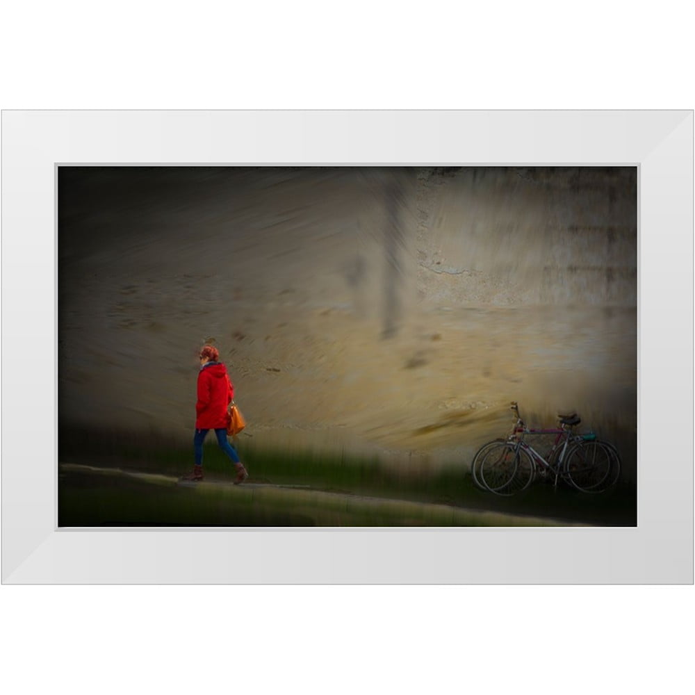 Gustafson Pro, Clas 18x13 White Modern Wood Framed Museum Art Print ...