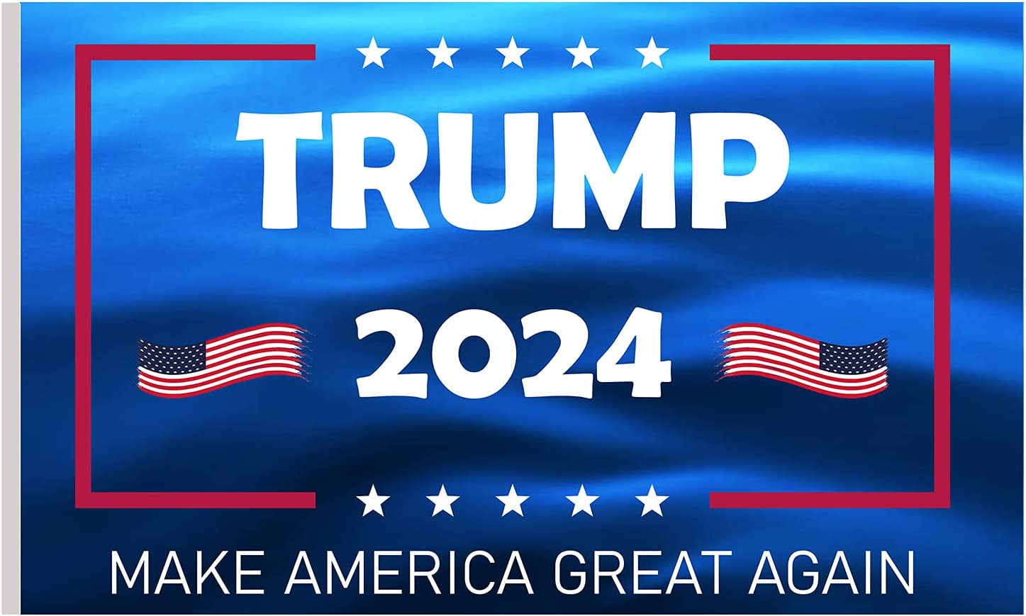 Gustamucho Trump 2024 Make America Great Again flag 3x5 Feet, Double ...