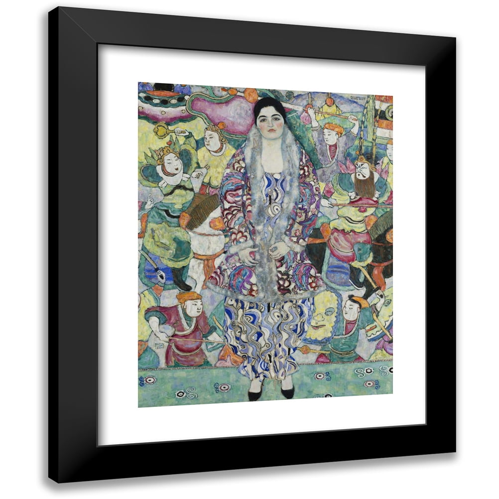 Gustav Klimt 15x18 Black Modern Framed Museum Art Print Titled ...