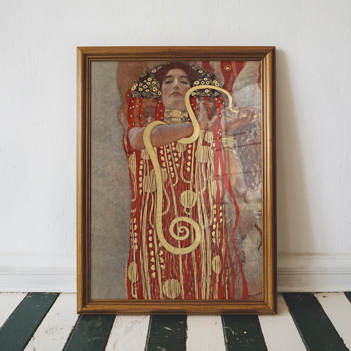 Gustav Klimt Art Poster, Hygieia, Klimt Posters Museum Poster, Gallery ...