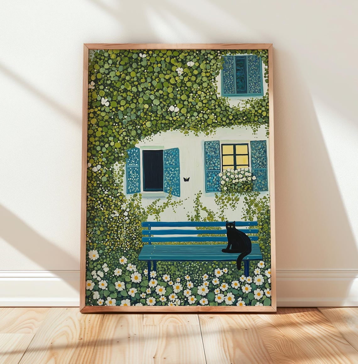 Gustav Klimt Inspired Art Print, Klimt Forest Inspired Print, Klimt ...