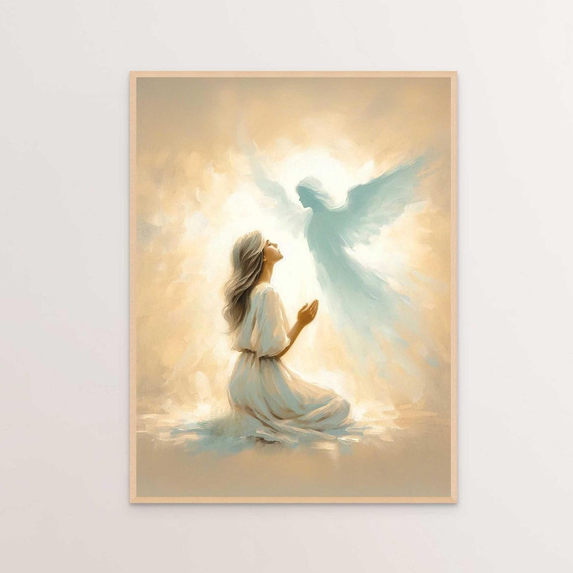 Your Guardian Angel, Christ Painting, Bible Christian Art, Religious ...