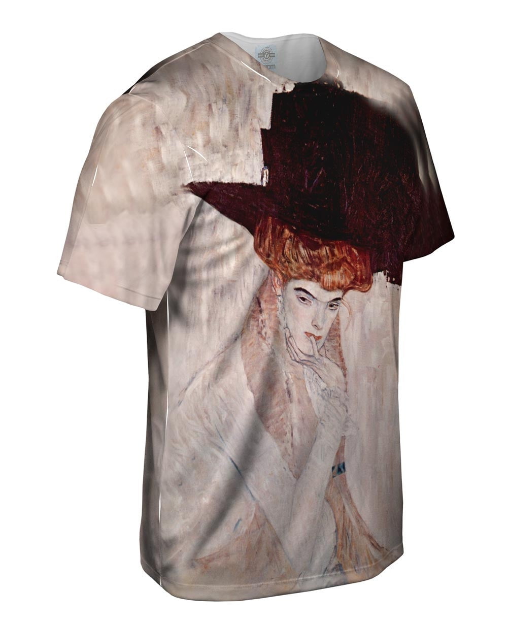 Gustav Klimt -Lady in White 1910 Mens T-Shirt All Over Print - Walmart.com