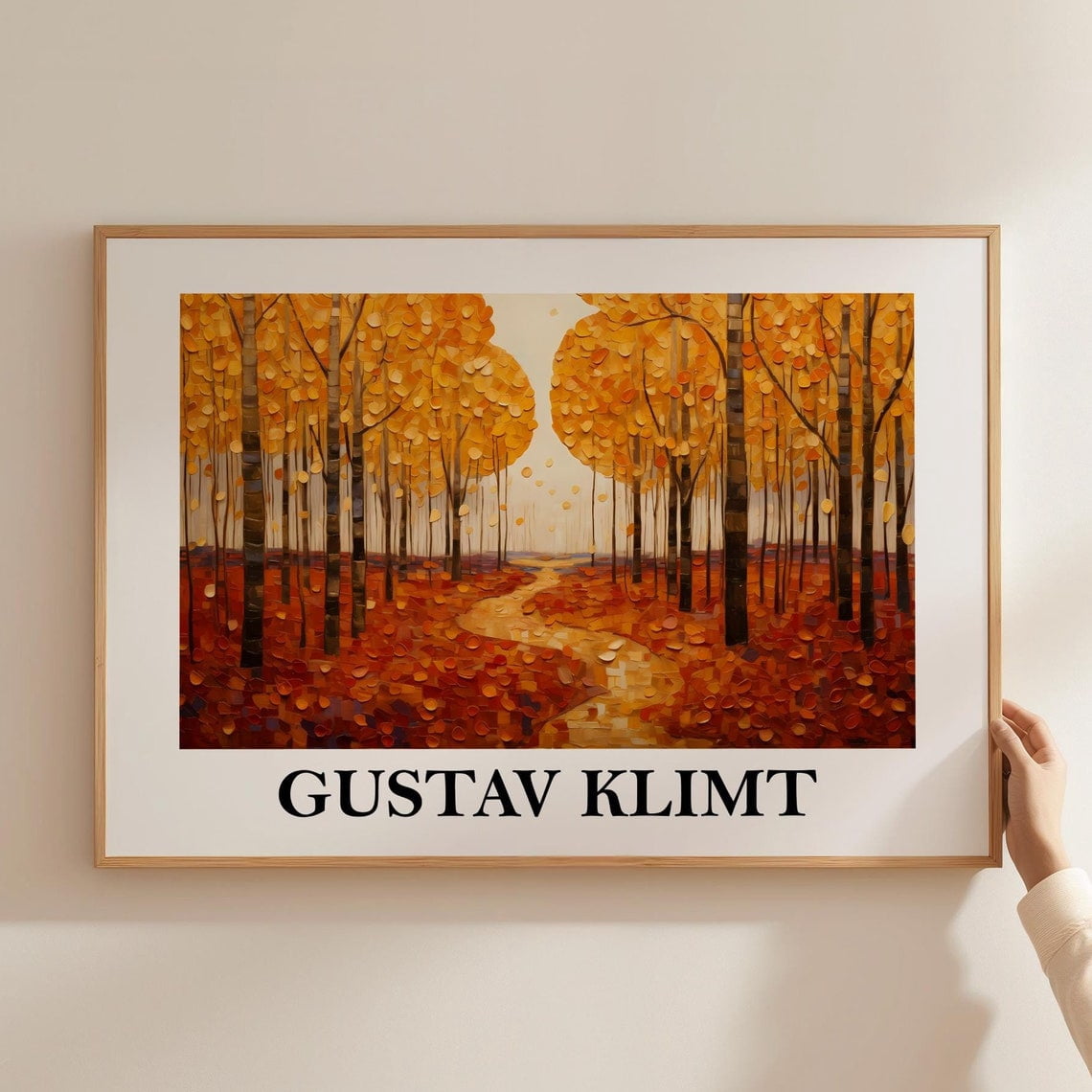 Gustav Klimt Poster - High-Quality Klimt Museum Poster - Horizontal ...