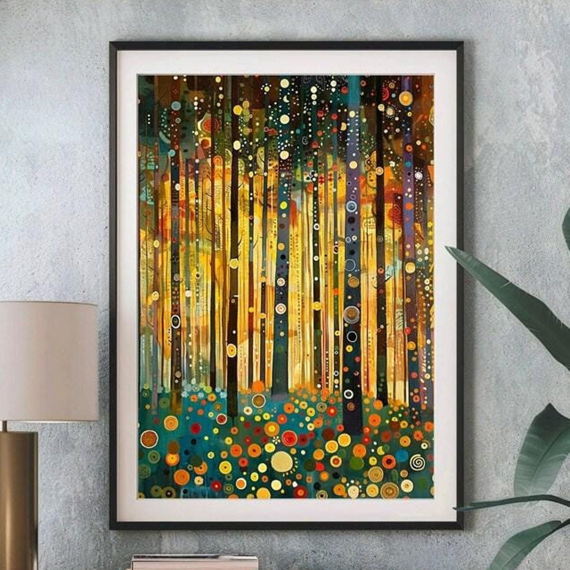 Gustav Klimt Print, Gustav Klimt Poster, Gustav Klimt Forest Art ...