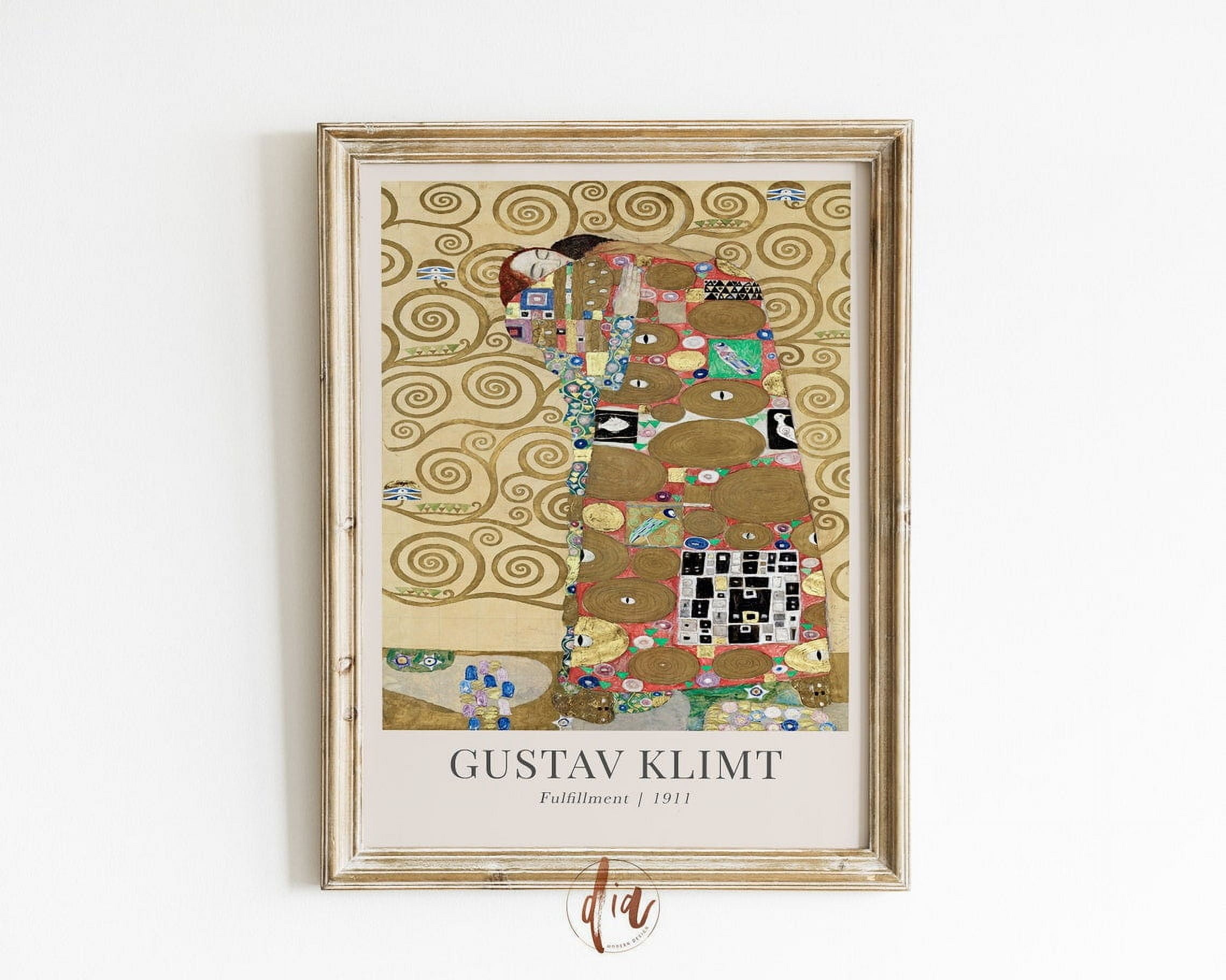 Gustav Klimt Print, Klimt Poster Fulfillment, Exhibition Poster, Famous ...