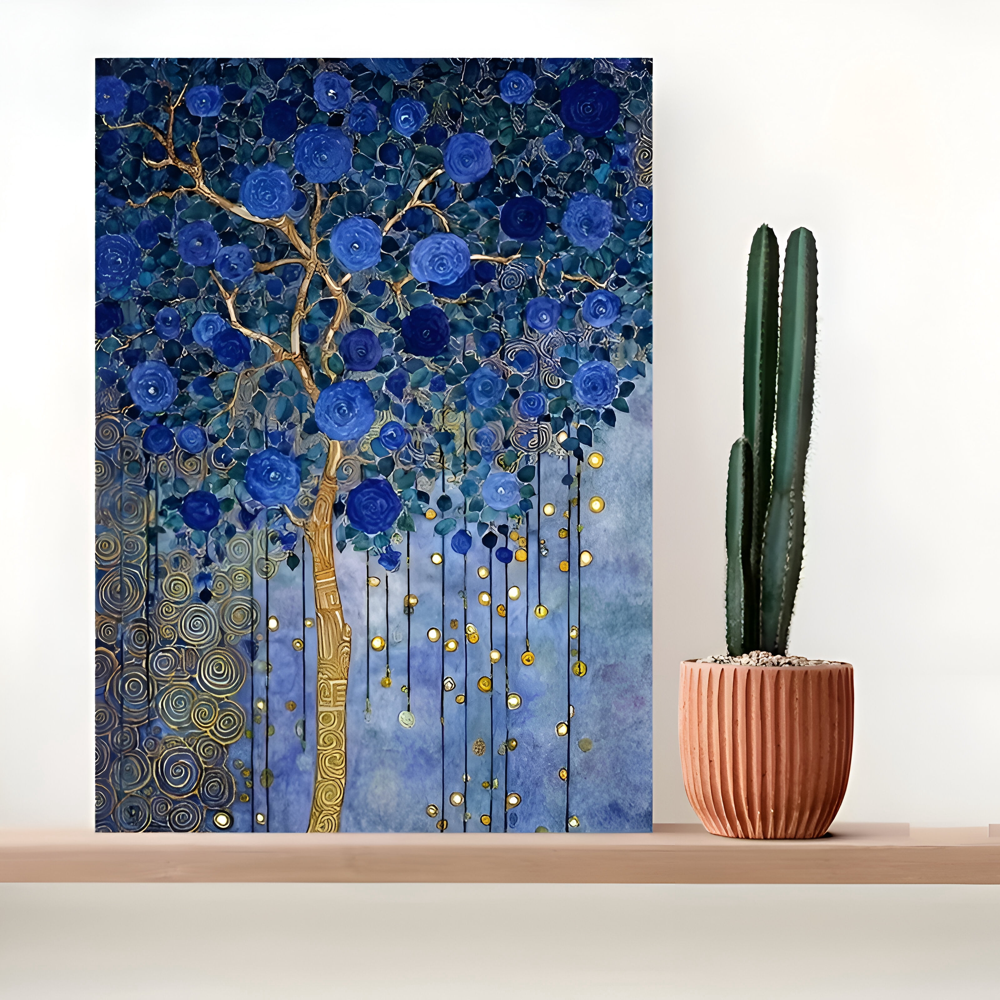 Gustav Klimt Vienna Secession 1903 Poster Art Nouveau Tree with Golden ...