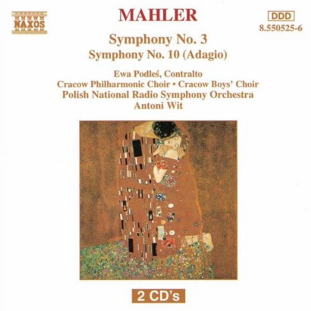 Pre-Owned Gustav Mahler - Mahler: Symphonies No. 3 & 10 (1995) - Walmart.com