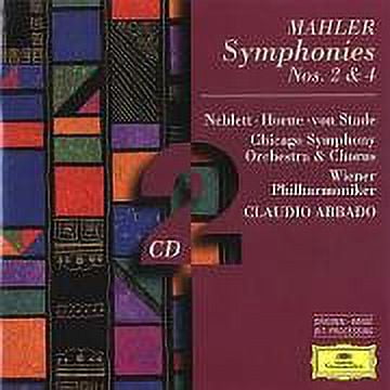 Pre-Owned Gustav Mahler - Mahler: Symphonies Nos. 2 & 4 (1996) - Walmart.com