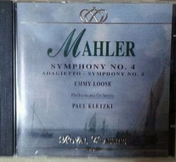 Pre-Owned Gustav Mahler - Mahler: Symphony No.4/Symphony No.5-Adagietto (1996) - Walmart.com