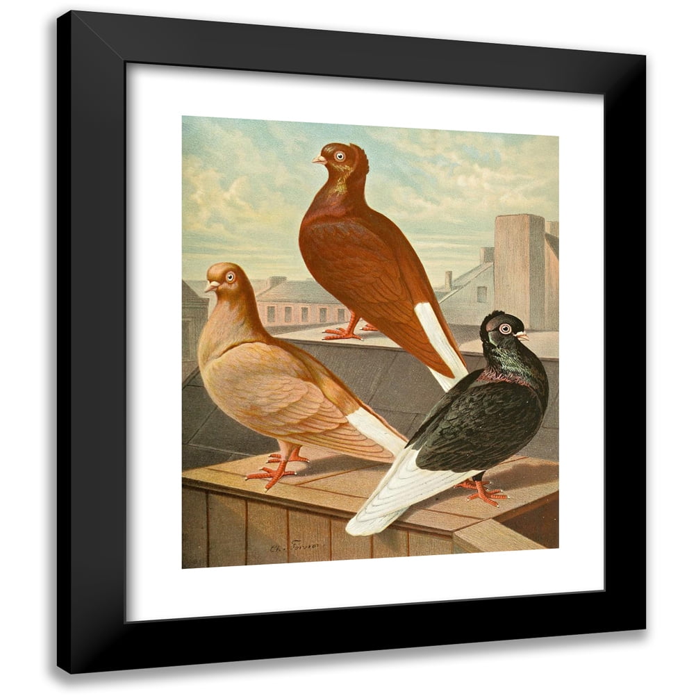 Gustav Prütz 15x18 Black Modern Framed Museum Art Print Titled - White ...