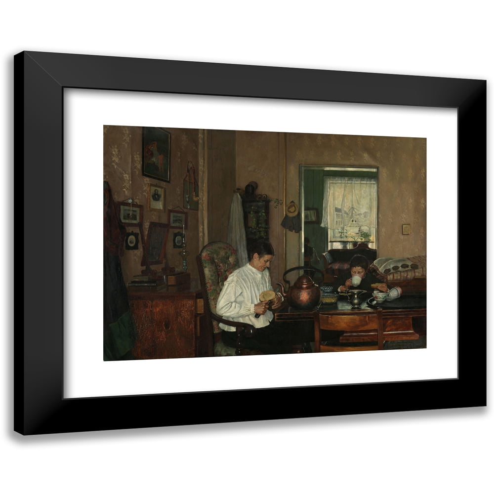 Gustav Wentzel 14x11 Black Modern Framed Museum Art Print Titled ...
